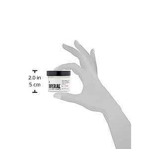 Imperial Barber Grade Gel Pomade - All Day Strong Hold, No Flaking, Water Based, Reactivatable - Natural Men's Hair Styling Product 2 oz Travel Size