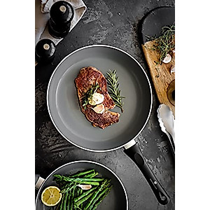 Master Class Can-to-Pan Ceramic Eco Non-Stick Frying Pan, Made from 70 % Recycled Aluminium, 28 cm