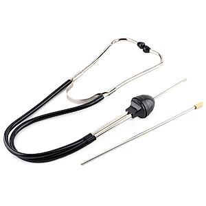 Stainless Steel Mechanics Cylinder Stethoscope Set, Car Engine Diagnostic Tool Hearing Tool Mechanical Internal Detector
