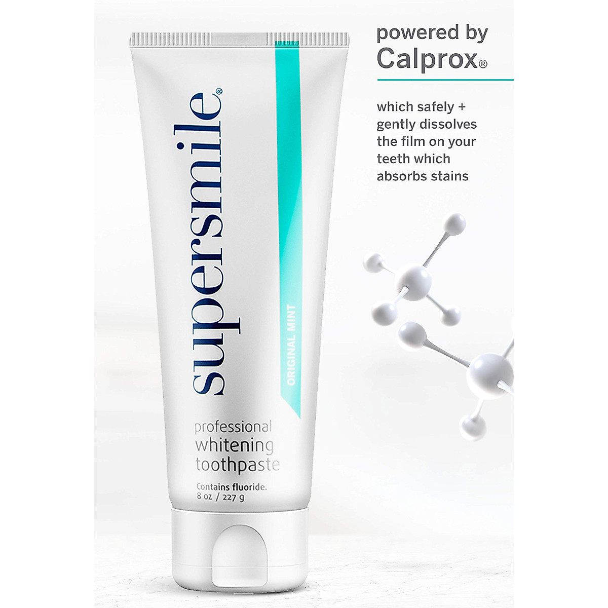 Supersmile Professional Teeth Whitening Toothpaste, Original Mint, 8 oz