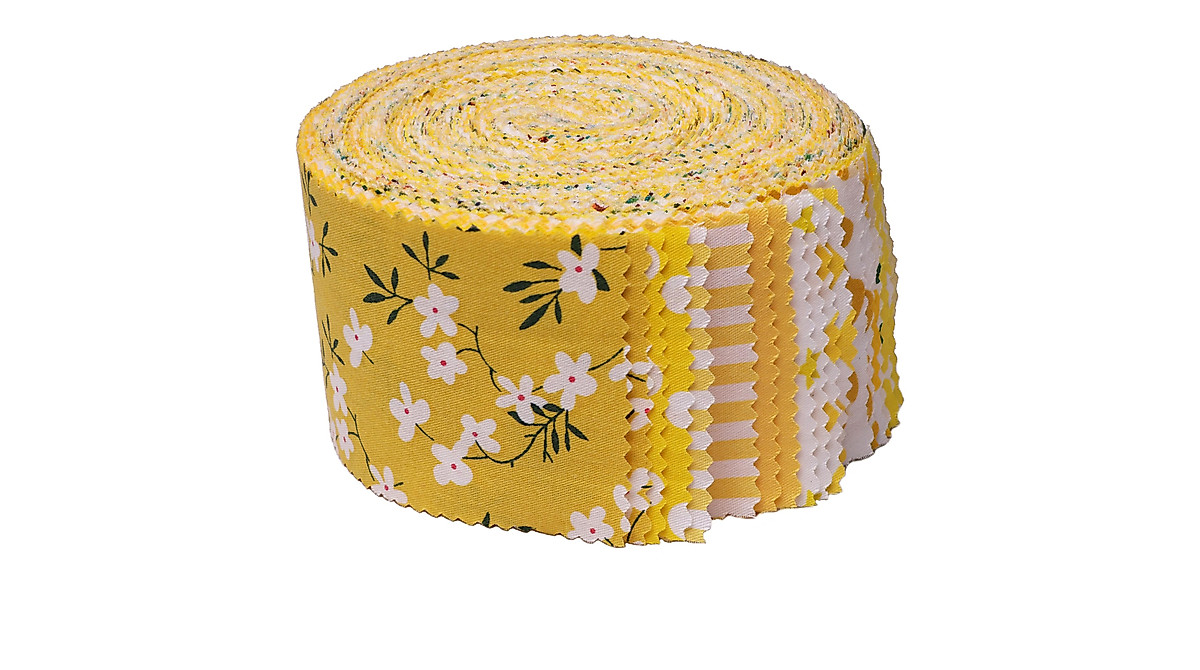 Nodsaw 40 Pcs Jelly Roll Fabric Strips for Quilting and Crafts