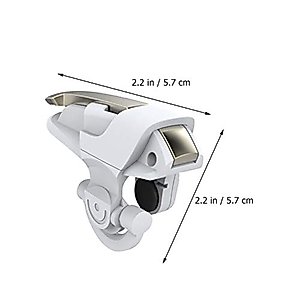 Hand Grips 1 Pair Mobile Game Trigger Phone Game Shooting Handle Button Controller Call Phone Accessories for Women Men Ar Accessories