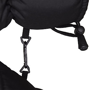 Surprizeshop Winter Golf Mitts Pair | Left & Right Hand | Universal Golf Trolley Hold Strap | Wind & Waterproof | One Size Fits All with Adjustable Toggle | Soft Warm Fleece Lining (Pink)