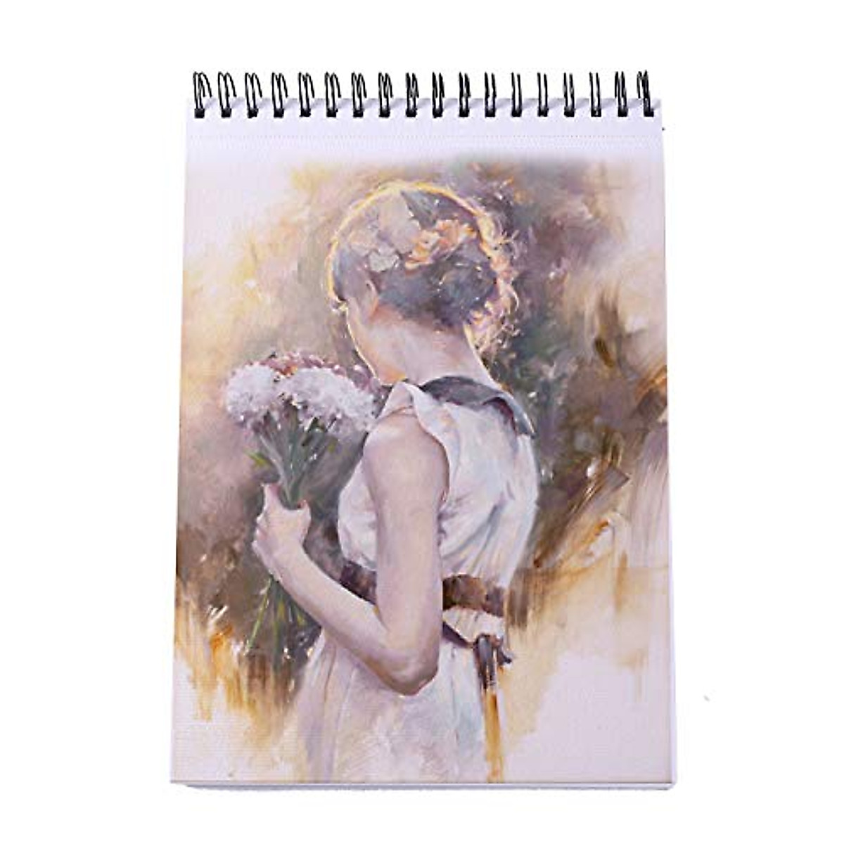 Bachmore Drawing Pad 9X12 Inch (110lb/180g), 60 Sheets, Top Spiral Bound Multi-Media for Artist Pro & Amateurs | Acrylic Art, Ink, Paint, Oil Pastels,Watercolor Mixed Media Sketch