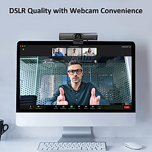 NexiGo Iris Kits, 4K AI Webcam with 1/1.8" Sony_Sensor, Onboard Flash Memory, HDR, PiP, DSLR-Style Control, Flexible Camera Tripod Stand, Auto Framing/Tracking, for Zoom/Teams/OBS and More