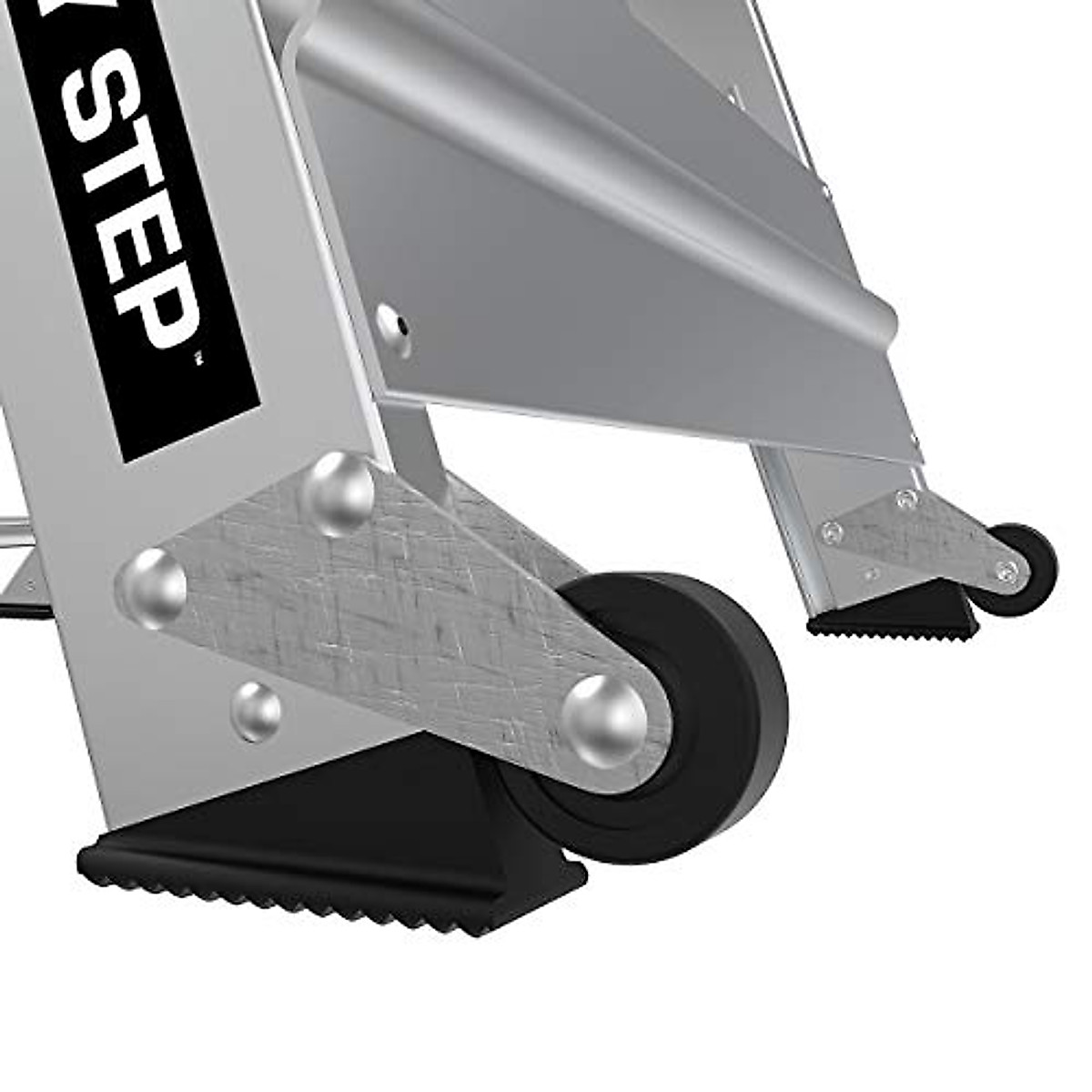 Little Giant Ladders, Safety Step, 2-Step, 2 foot, Step Stool, Aluminum, Type 1A, 300 lbs weight rating, (10210BA), Gray