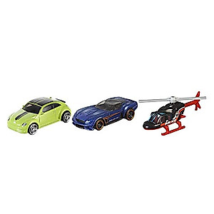 Hot Wheels K5904 Basic Car Assortment 3 Pack
