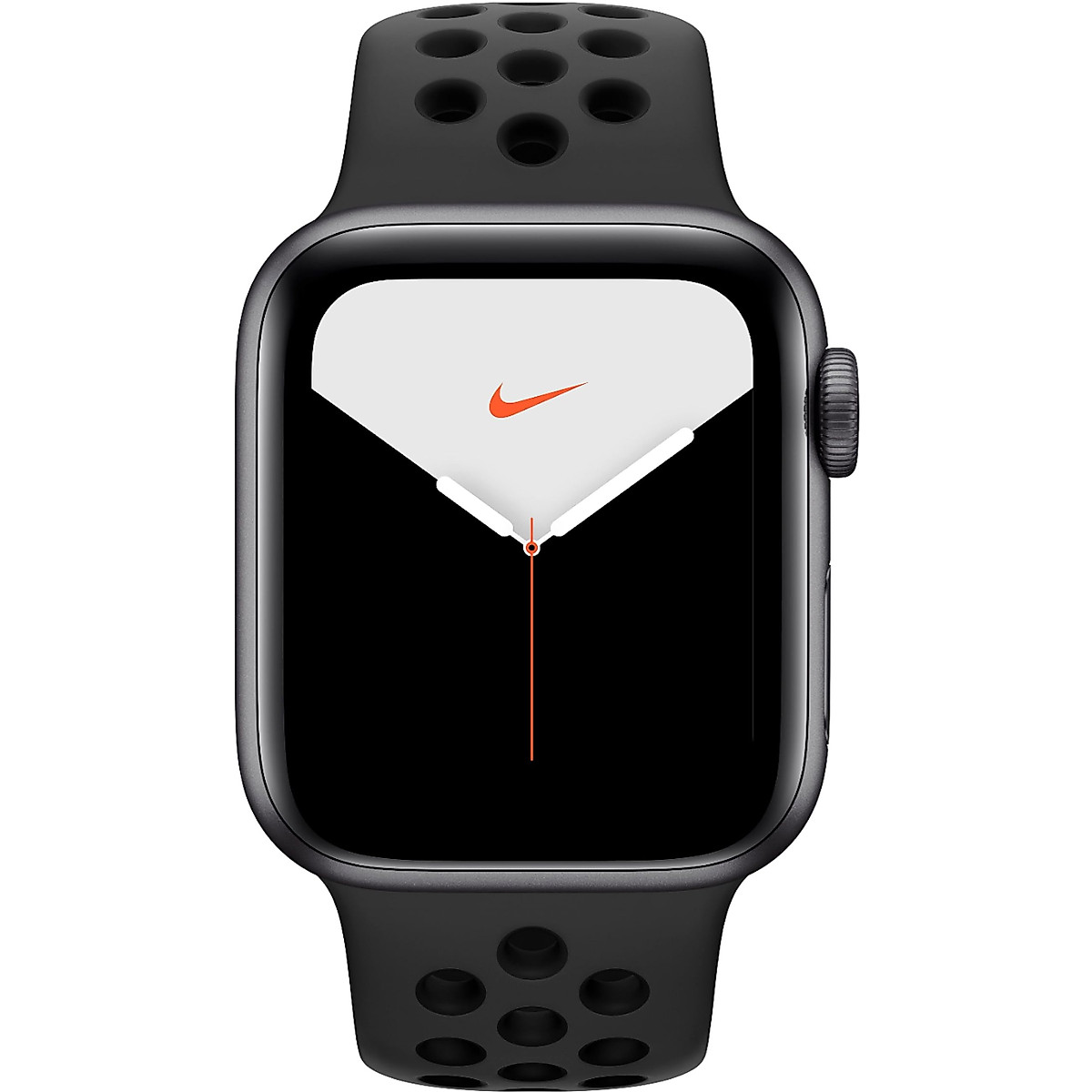 Apple Watch Nike Series 6 (GPS, 40MM) Space Gray Aluminum Case with Anthracite and Black Nike Sport Band (Renewed)