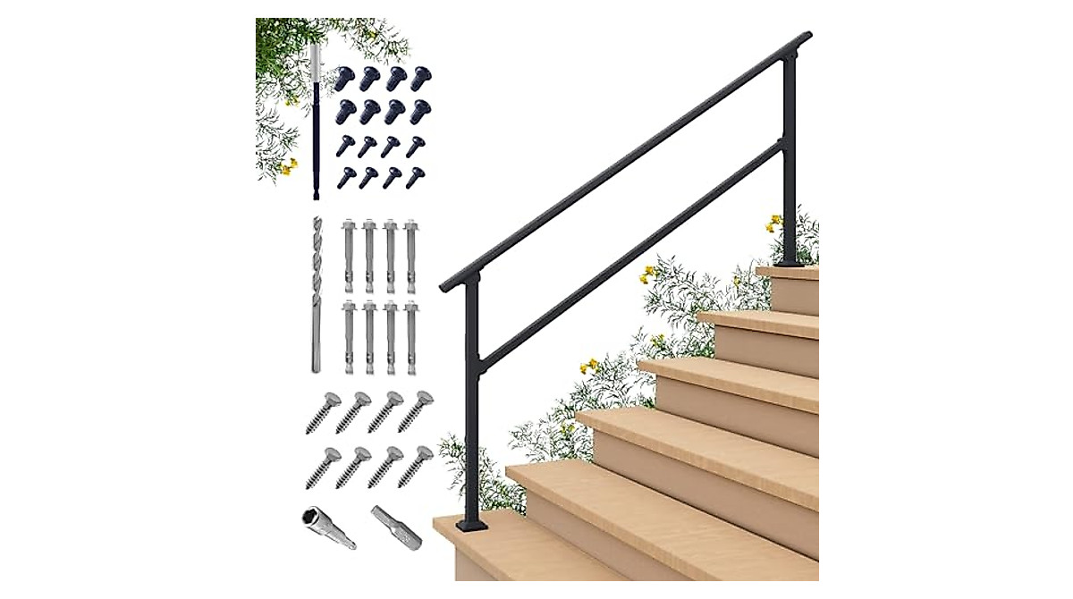 CHR Hand Rails for Steps - Durable & Easy Installation