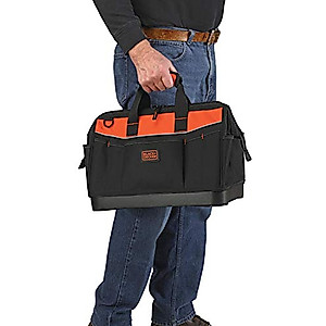 BLACK+DECKER Tool Bag, 16-inch (BDST500002APB)