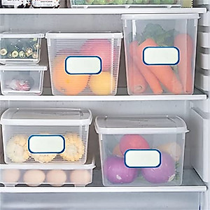 300pcs/roll Removable Freezer Labels, Self-Adhesive Food Storage Stickers Blank Date Labels Refrigerator Freezer Jar Label Stickers for Home Kitchen Restaurant(1x2 Inch)