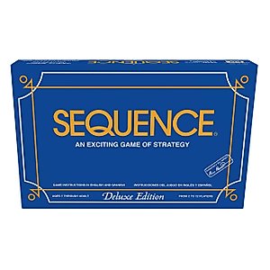 Jax Sequence - Exciting Game of Strategy - Deluxe Edition, Blue
