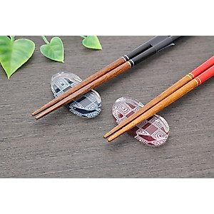 Ishida WABIYORI 60181 Tsukiyama Couple Chopsticks for Gifts, Includes Chopsticks Rest