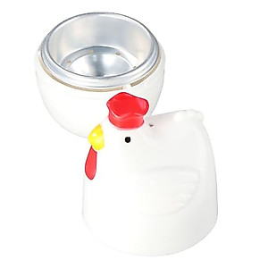 Microwave Egg Boiler,Chicken Shaped Microwave Egg Steamer Cooker Boiler Steamer Gadgets Cook Soft and Hard Boiled Egg Kitchen Tool
