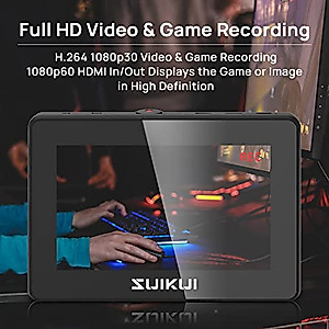 SUIKUI RH35 Unlimited Recording Camera Monitor 1080P 30FPS Capture and Photographic Stream Video Screens from HDMI