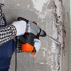 AQQHSAIN SDS Plus Ground Rod Driver Bit for 5/8 Inch and 3/4 Inch Ground Rods Work with Rotary Hammer Drills Great for All SDS Plus Hammer Drills