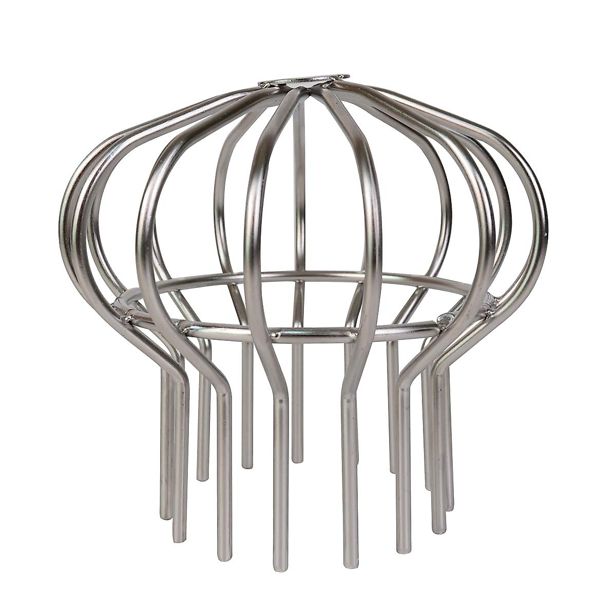 Baitaihem 304 Stainless Steel Drain Outdoor Roof Anti-Blocking Line Cap Drain Cover Gutter Protector Cleaner Gutter Cleaning Tool,4 inch