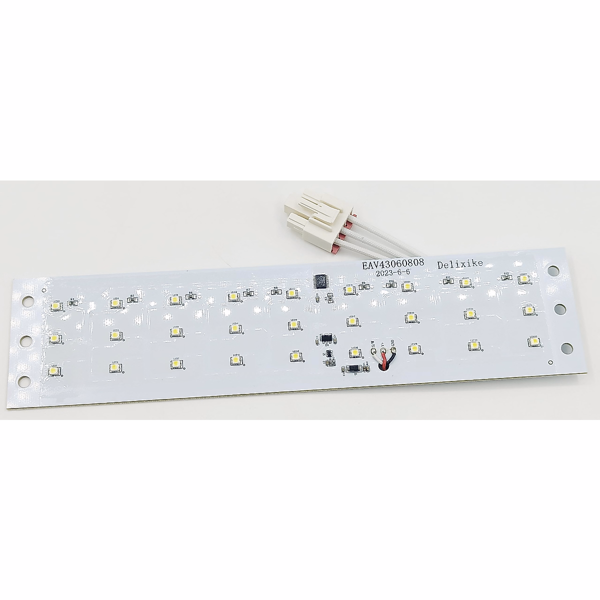 Delixike EAV43060808 EAV43060804 EAP5020295 LED Light BoardCompatible With Kenmore LG Refrigerator LED Light Assembly