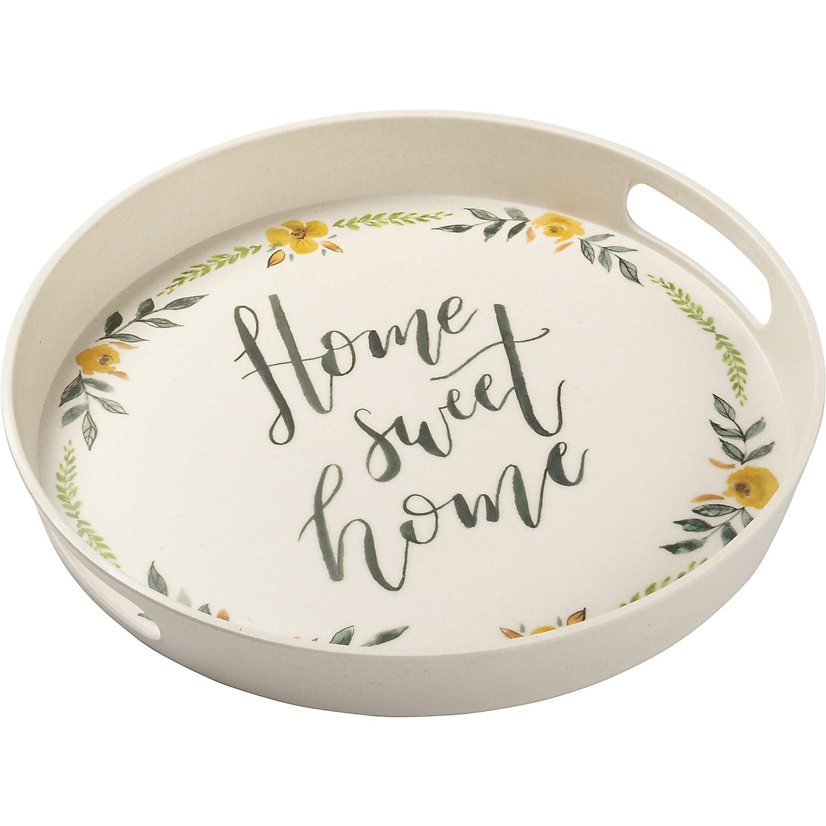 Primitives by Kathy 104022 Melamine Serving Tray, Set of 2, Bee Home