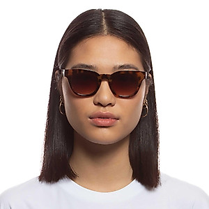 AIRE Women's Dorado Sunglasses, Dark Tort, Brown, Tan, One Size