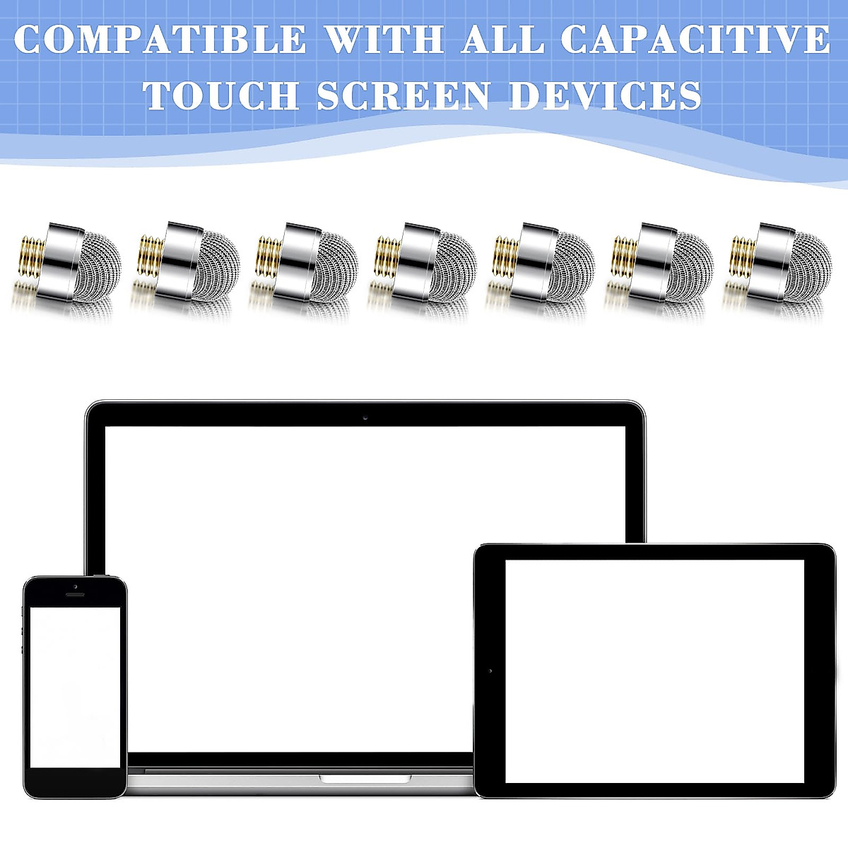 Konohan 24 Pieces 0.30 Inch (Dia) Stylus Replacement Fiber Tip Compatible with MEKO and Bargains Dept 0.3-inch Tip Series Stylus