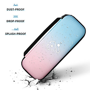 Yinke Stethoscope Case for 3M Littmann Classic III/Lightweight II S.E./ MDF Acoustica Stethoscope & Cardiology IV Stethoscope, Gift for Nurse, Carrying Storage Bag with Partition (Black)