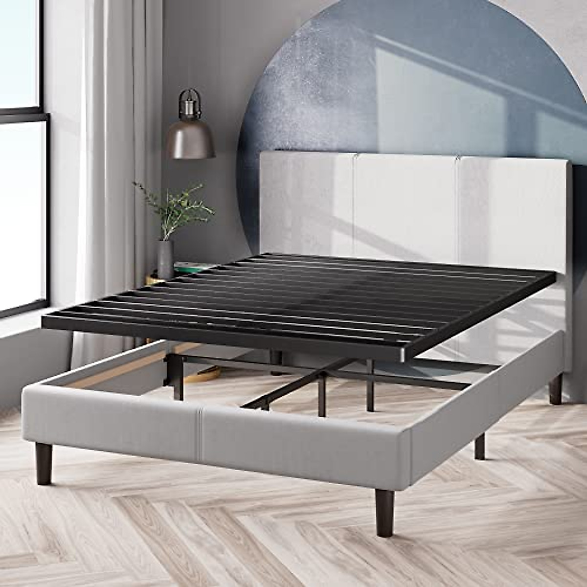 ZINUS Quick Lock Bunkie Board / Box Spring & Bed Slat Replacement ...