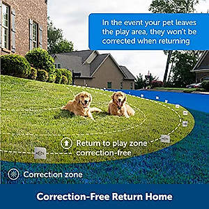 PetSafe Stay & Play Compact Wireless Pet Fence, LCD Screen to Adjust Circular Boundary, Secure up to 3/4 Acre Area, Use for All Your Pets, Portable System from the Parent Company of INVISIBLE FENCE