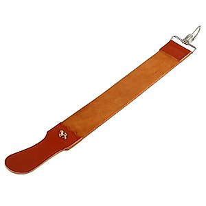 Leather Strop, Asixx Genuine Leather Strop Shaving Strop Sharpener Strap Barber Straight Razor Knife Sharpening Belt for Straight Razors, Knives and Chisels