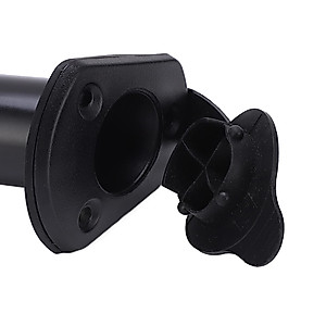 Fishing Boat Rod Holder, Kayak Flush Mount Plastic Fishing Socket Tackle Accessory Tool for Kayak Boat Canoe