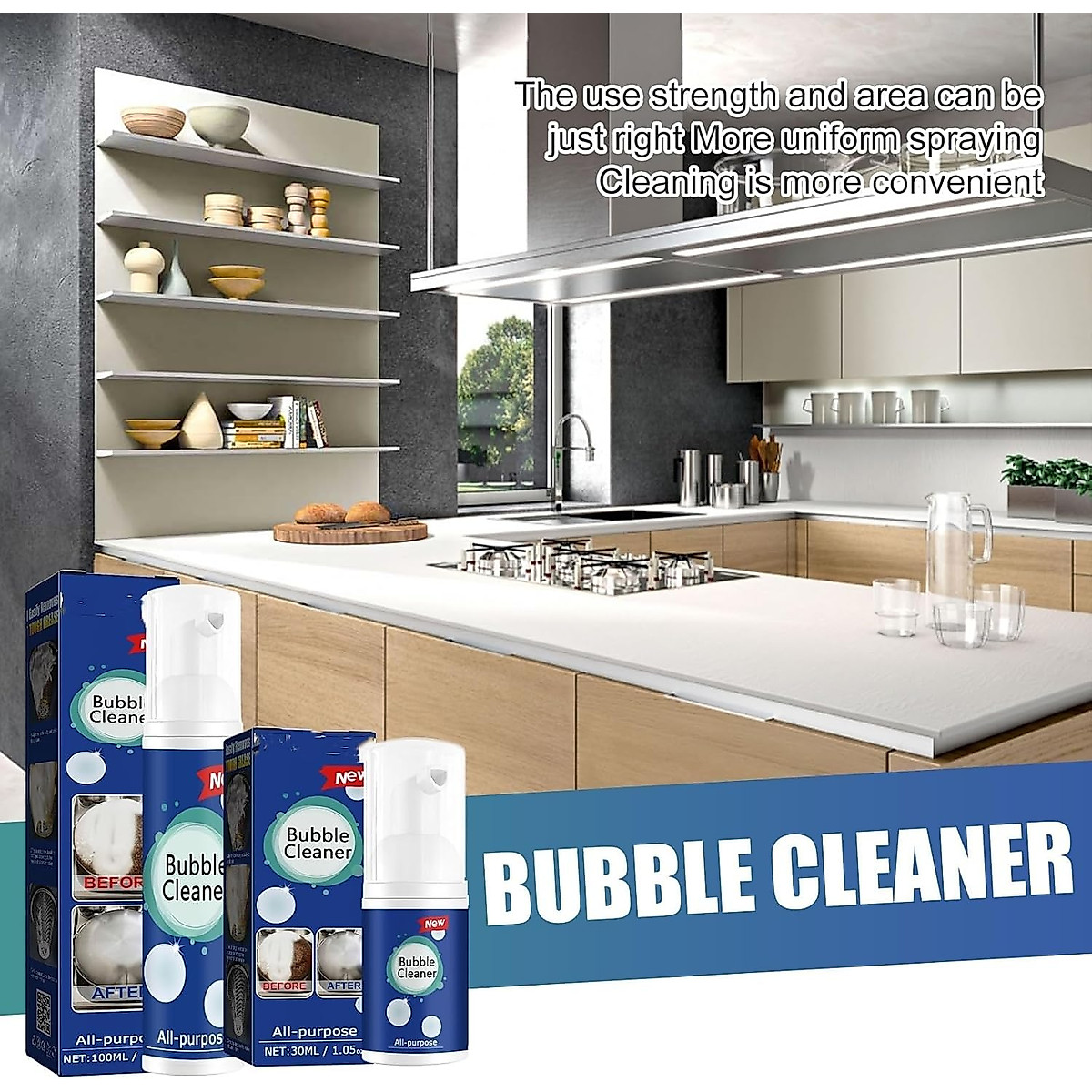 dfgsxifc Convergew All Purpose Cleaner - Foaming Heavy Oil Stain Cleaner, Foam Cleaner, Cleaner, All Purpose Bubble Cleaner, Kitchen Cleaning Assistant (3pcs)