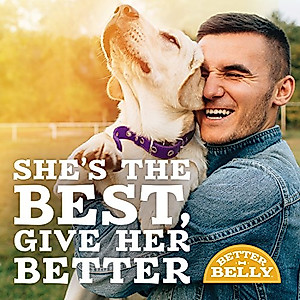 Better Belly Highly Digestible Rawhide Small Roll Chews, Treat Your Dog to a Chew with NO Artificial Colors or Flavors