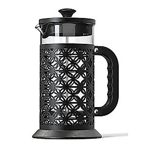 SDFGH Best French Press Coffee Maker 34oz, Coffee French Press,Coffee & Tea Pot,5 Layers Of Filter Element ,Two-way Water Ou