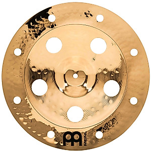 Meinl 16" Trash China Cymbal with Holes - Classics Custom Brilliant - Made In Germany, 2-YEAR WARRANTY (CC16TRCH-B)