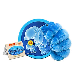 GIANTmicrobes Tardigrade Plush, Water bear Plush Toy, Biology Gifts, Microbiology Gifts, Tardigrade Stuffed Animal, Tardigrade Gifts, Tardigrade Toy