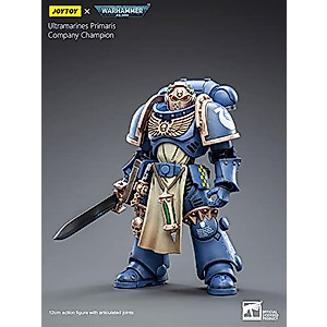 JOYTOY Warhammer 40K 1/18 Action Figure Ultramarines Primaris Company Champion Joy Toy Models