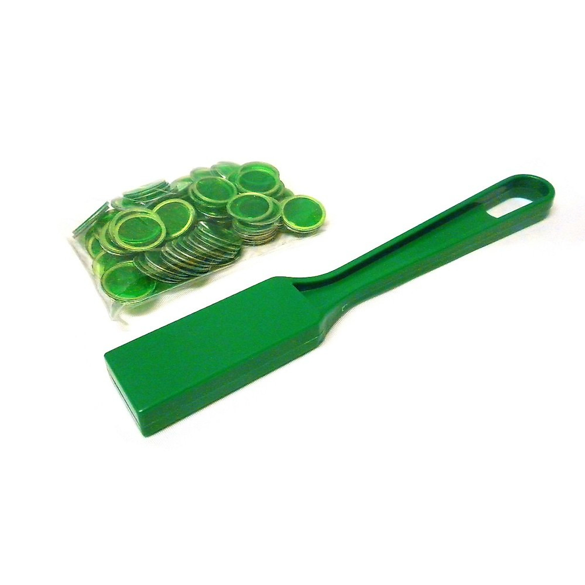 OTC Bingo Magnetic Wand with 100 Chips - Green
