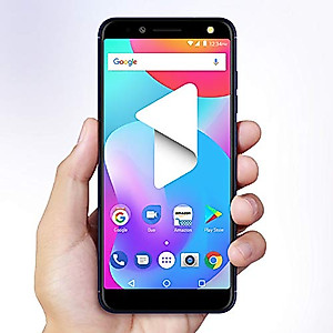 BLU Vivo One 5.5" HD 4G LTE GSM Unlocked Smartphone 16GB +2GB RAM 12MP Main Camera, Blue