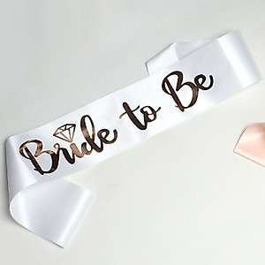 BLUPLE 6 Team Bride Sashes,1 Bride to Be Sash,Team Bride, Bachelorette Party Sash, Wedding Party Gift for Bridesmaids (7)