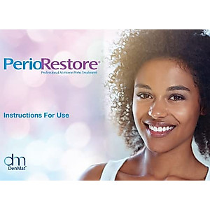 Perio Restore® Gel 3 Ounce Tube; 3 Pack. 1.7% Hydrogen Peroxide Oral Cleansing Treatment Gel. Includes Two (2) Trays for Ease of Application. Mint Flavor