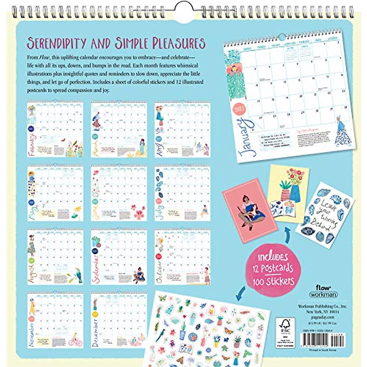 My Perfectly Imperfect Life Wall Calendar 2021: A Year of Letting Go