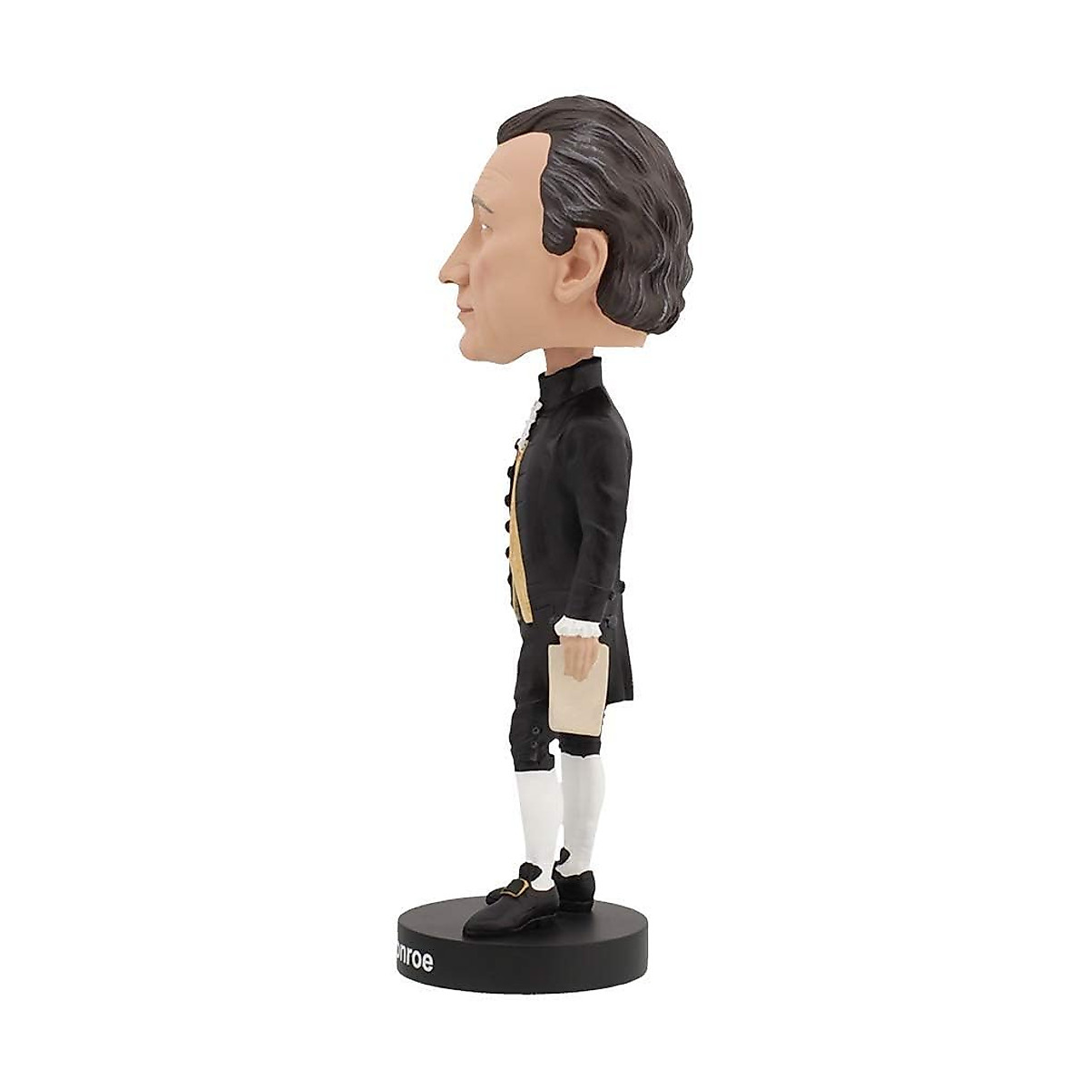 Royal Bobbles James Monroe Bobblehead, Premium Polyresin Lifelike Figure, Unique Serial Number, Exquisite Detail