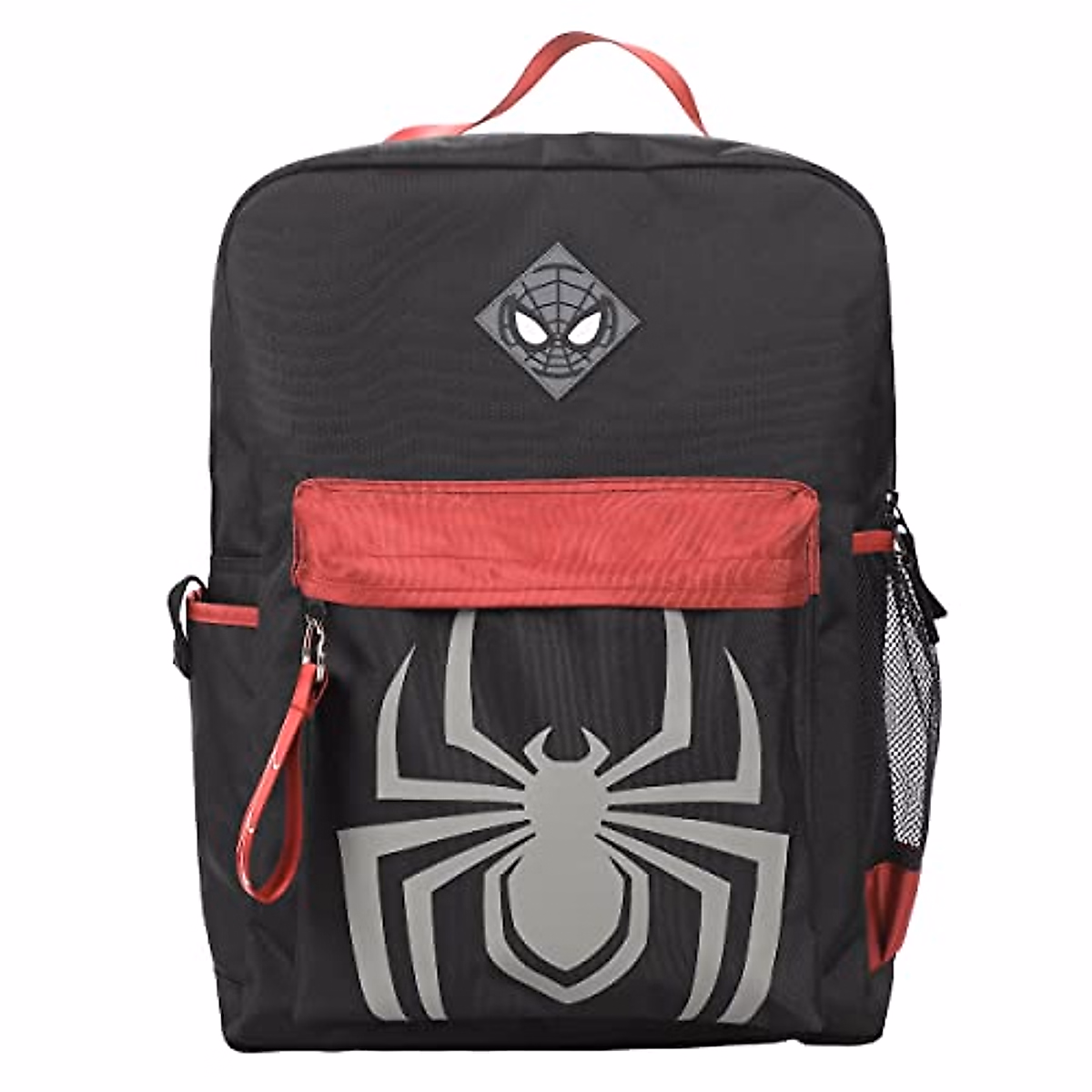 Marvel Miles Morales Game Logo And Mask Women's Black Laptop Backpack