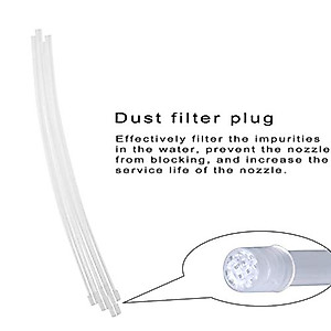 Hemoton Spray Nozzle Head Spray Bottle Tops 10pcs Replacement Trigger Sprayer Nozzles Heavy Duty Replacement Part Bottle Heads for Plastic Spray Bottles Spray Bottle Nozzle Spray Bottle Nozzle