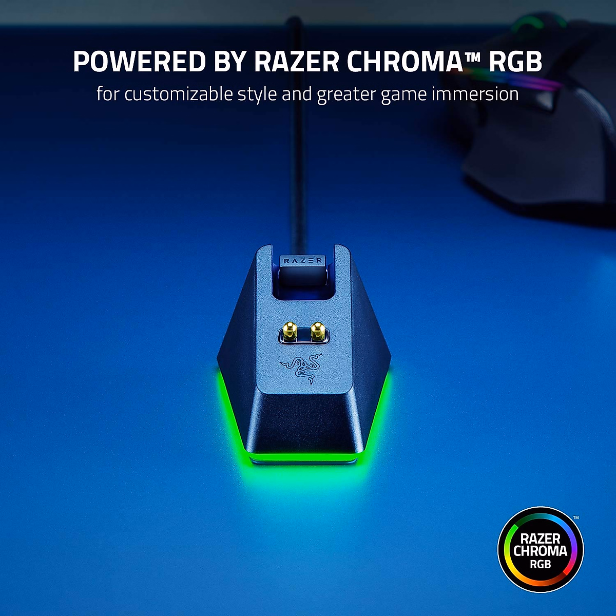 Razer DeathAdder v2 Pro Gaming Mouse + Free Mouse Charging Dock Chroma Gaming Mouse Bundle