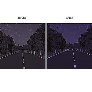 Night Vision Driving Glasses Wrap Around Anti Glare Sunglasses with Polarized Lens for Man and Women (yellow lens)