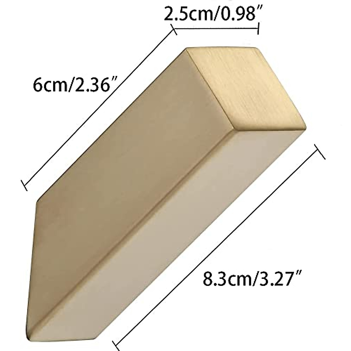 Beelee Brushed Gold Bathroom Towel Hooks 4-Pack Wall Mounted Robe Hooks Heavy Duty Hat Rack Clothes Hanger, Wall Hooks BA9808BG-4