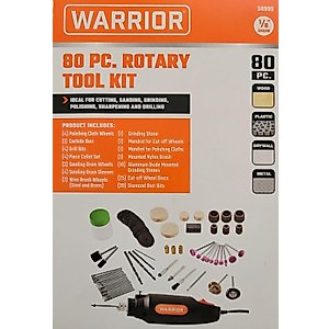 NEW 80 pc High Speed Rotary Tool Kit Fits Dremel Bits Hobby Model Kit Set
