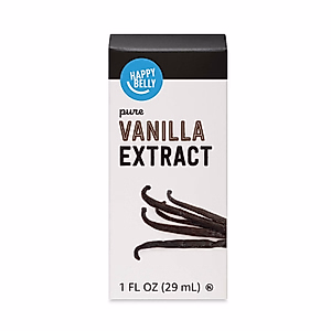 Amazon Brand - Happy Belly Pure Vanilla Extra, 1 fl oz (Pack of 1)