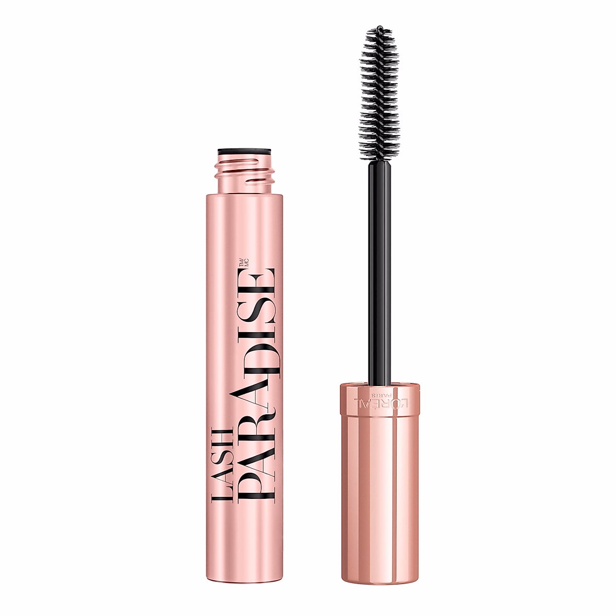L'Oreal Paris Makeup Voluminous Lash Paradise Mascara, Voluptuous Volume, Intense Length, Feathery Soft Full Lashes, No Flaking, No Smudging, No Clumping, Black, 0.28 Fl Oz (Pack of 1)